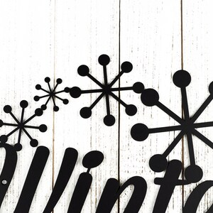 Winter Metal Sign Seasonal Decor Outdoor Sign Door Sign - Etsy