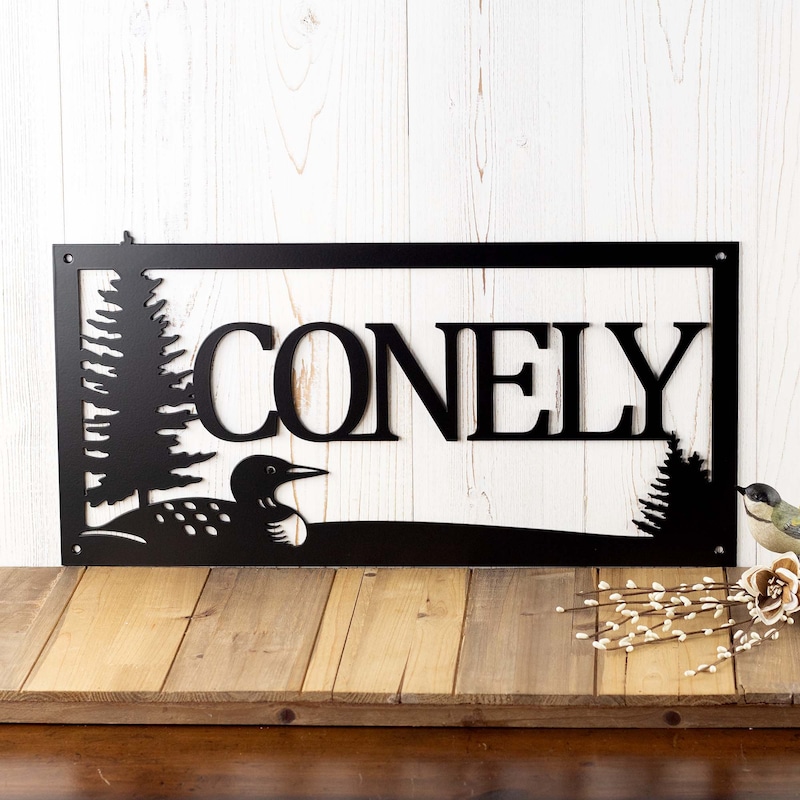 Metal Custom Cutout Sign - Etsy