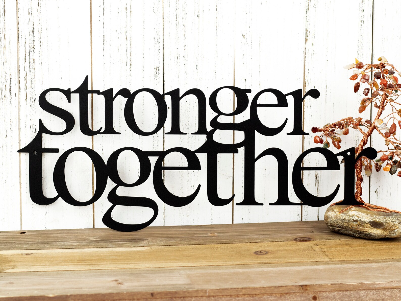 Stronger Together Metal Sign Metal Wall Decor Metal Wall - Etsy