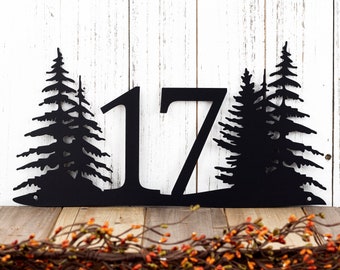 Metal Tree House Sign - Etsy