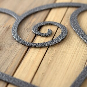 Heart Metal Wall Art Metal Sign Valentines Hearts Metal - Etsy