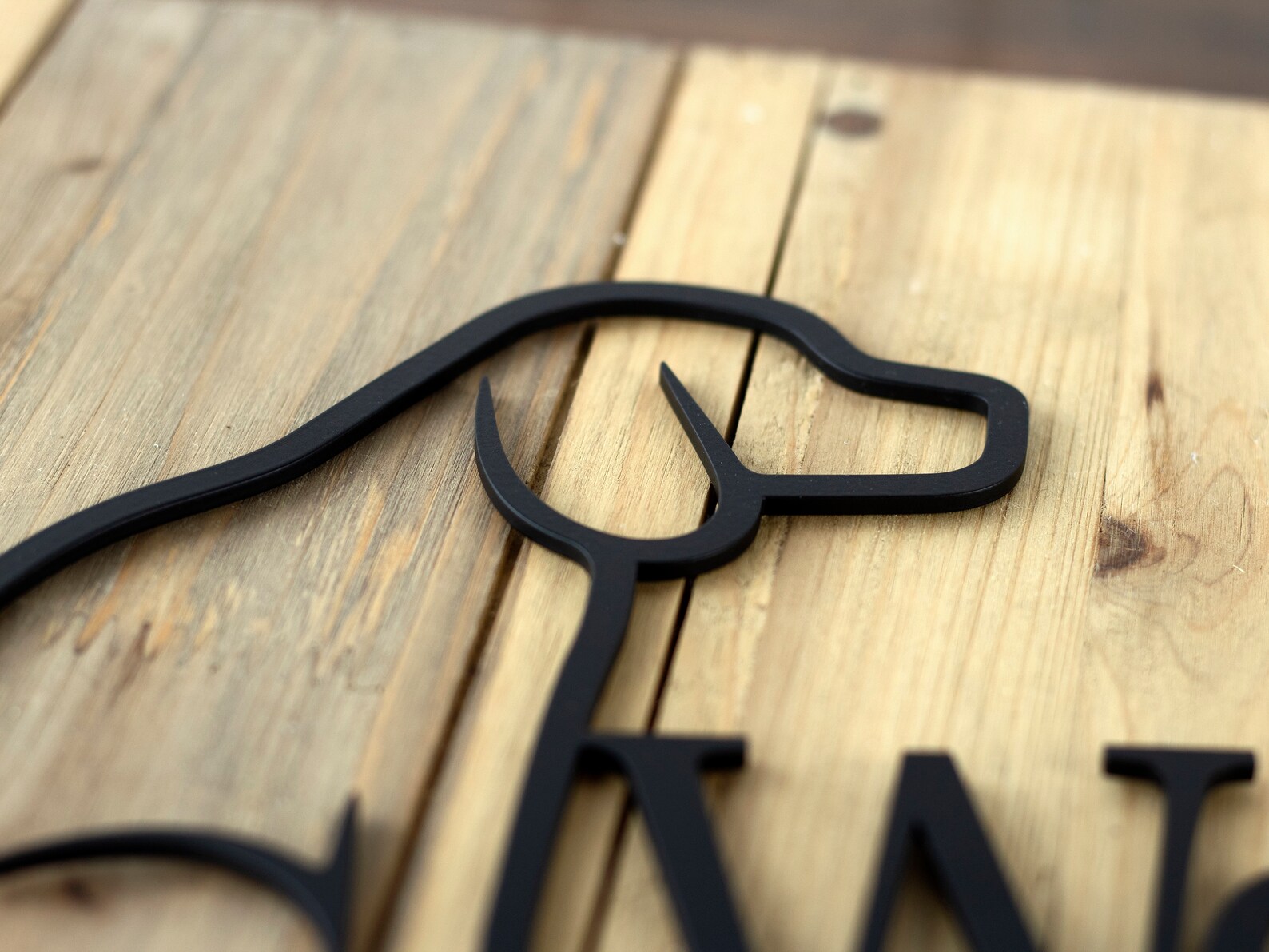 Dog Welcome Sign Labrador Outdoor Metal Wall Art Dog Lover - Etsy