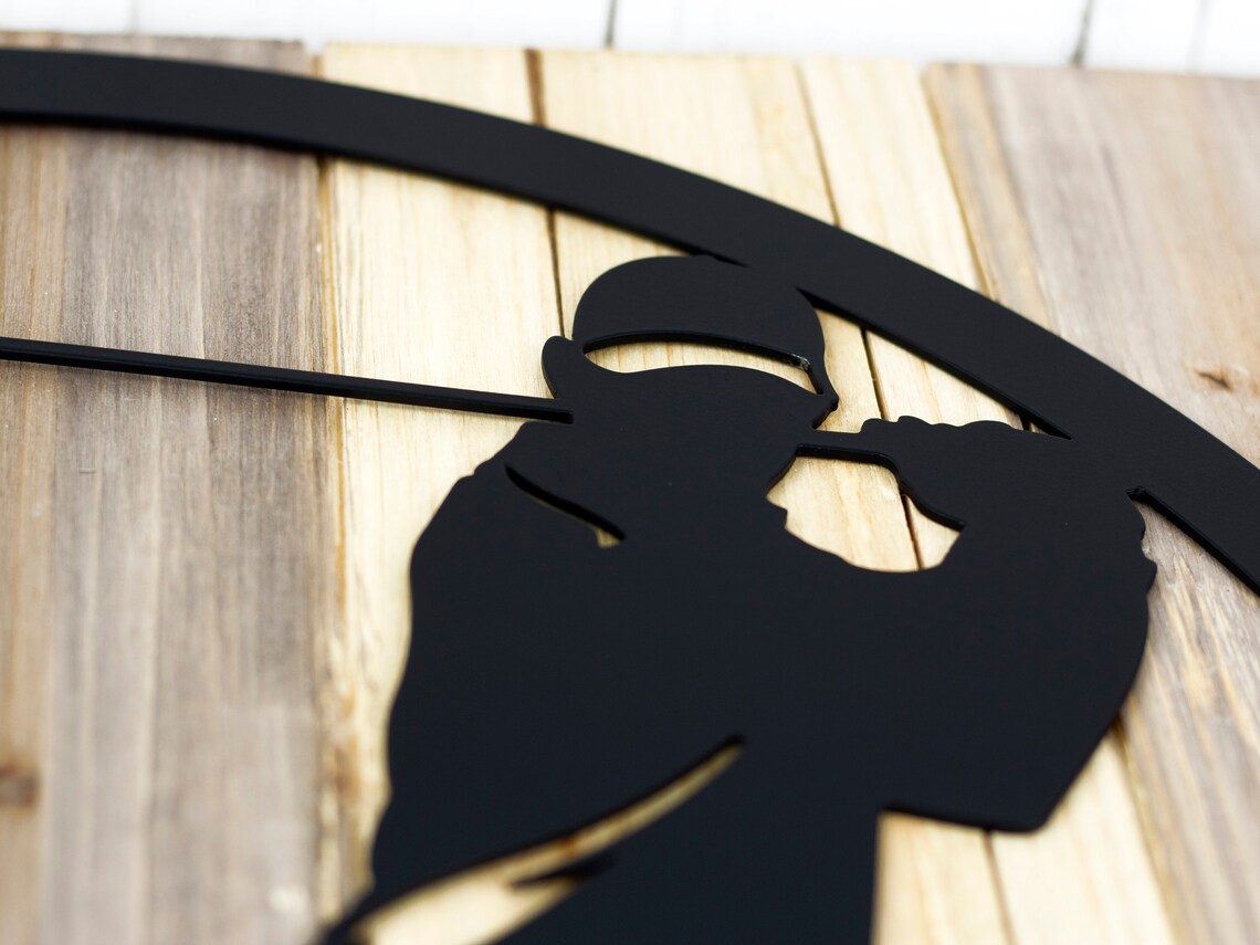 Golfer Metal Wall Art Golfer Gift Golf Gift Metal Wall - Etsy