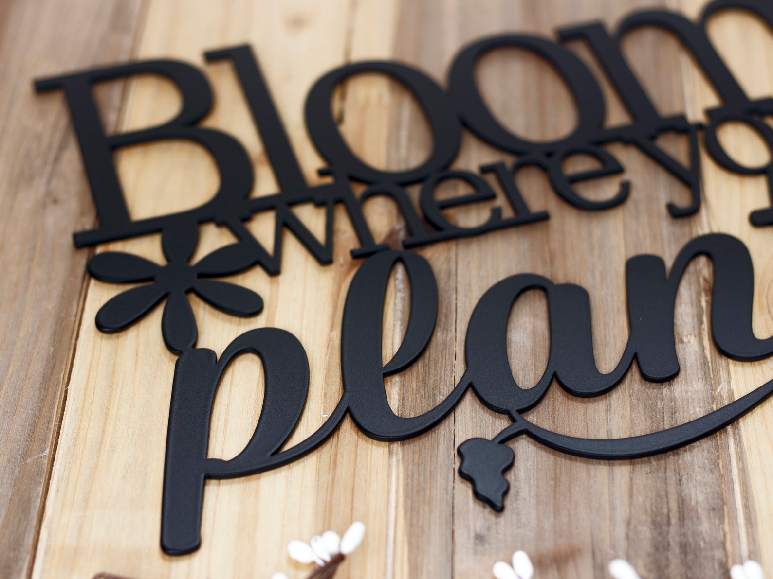 Bloom Where You Are Planted Metal Sign Garden Sign Garden - Etsy