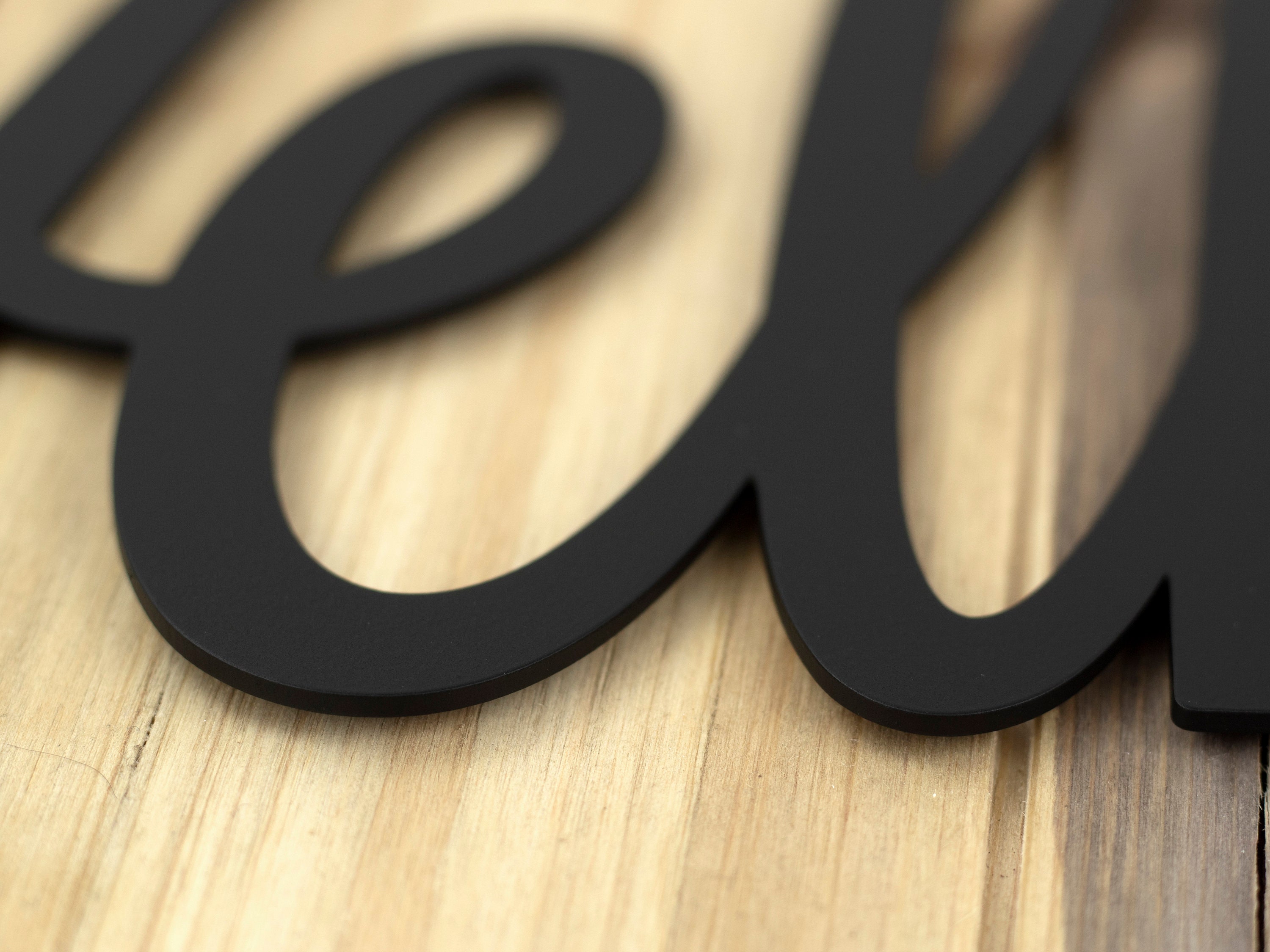 Velkommen Script Metal Sign Norwegian Welcome Word Art | Etsy