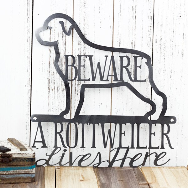 Rottweiler Sign - Etsy