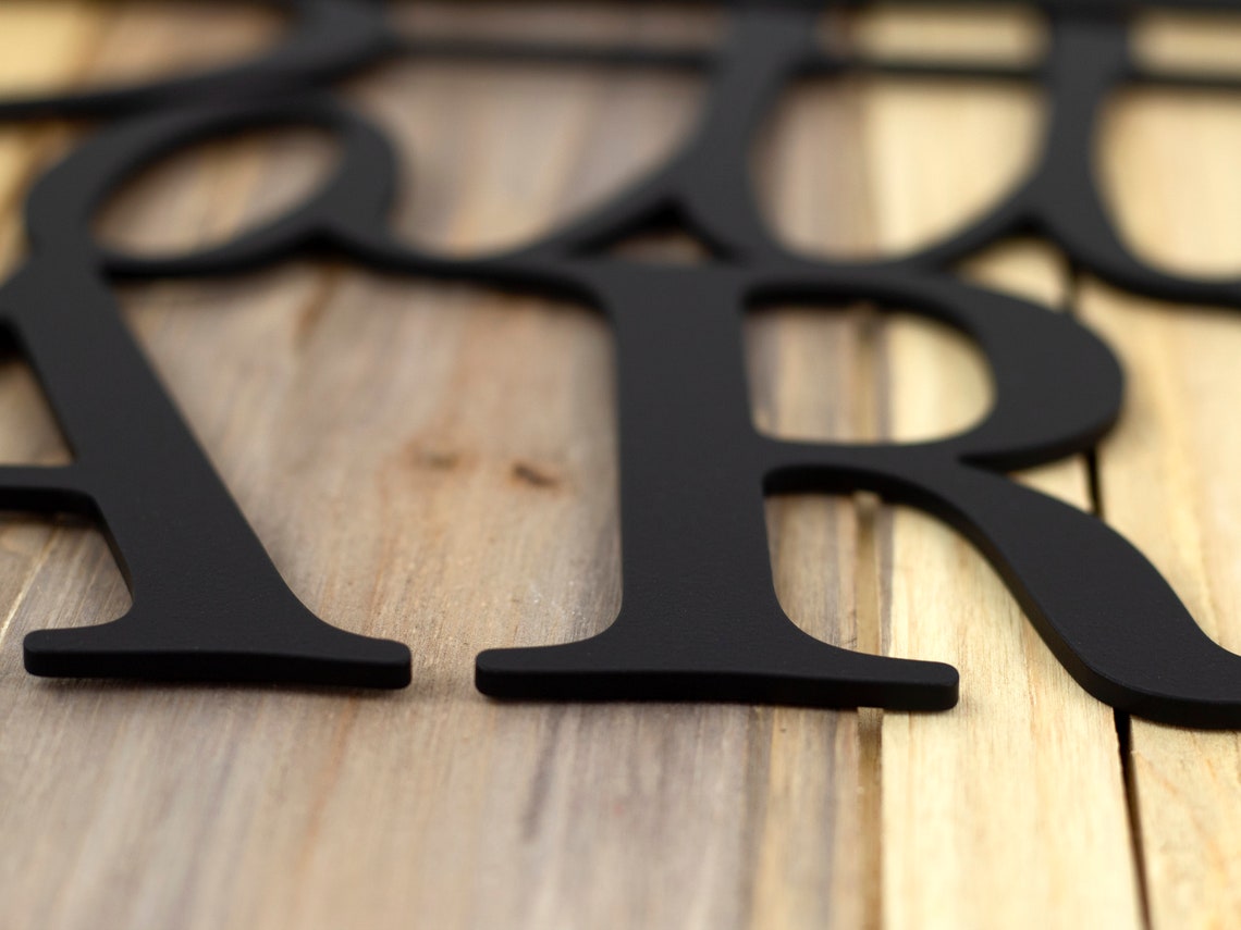 Garden Metal Wall Decor Metal Sign Name Sign Custom Sign | Etsy