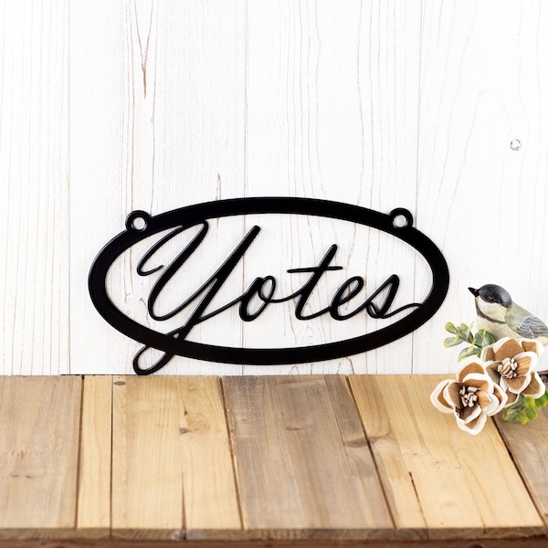 Hanging Metal Sign - Etsy