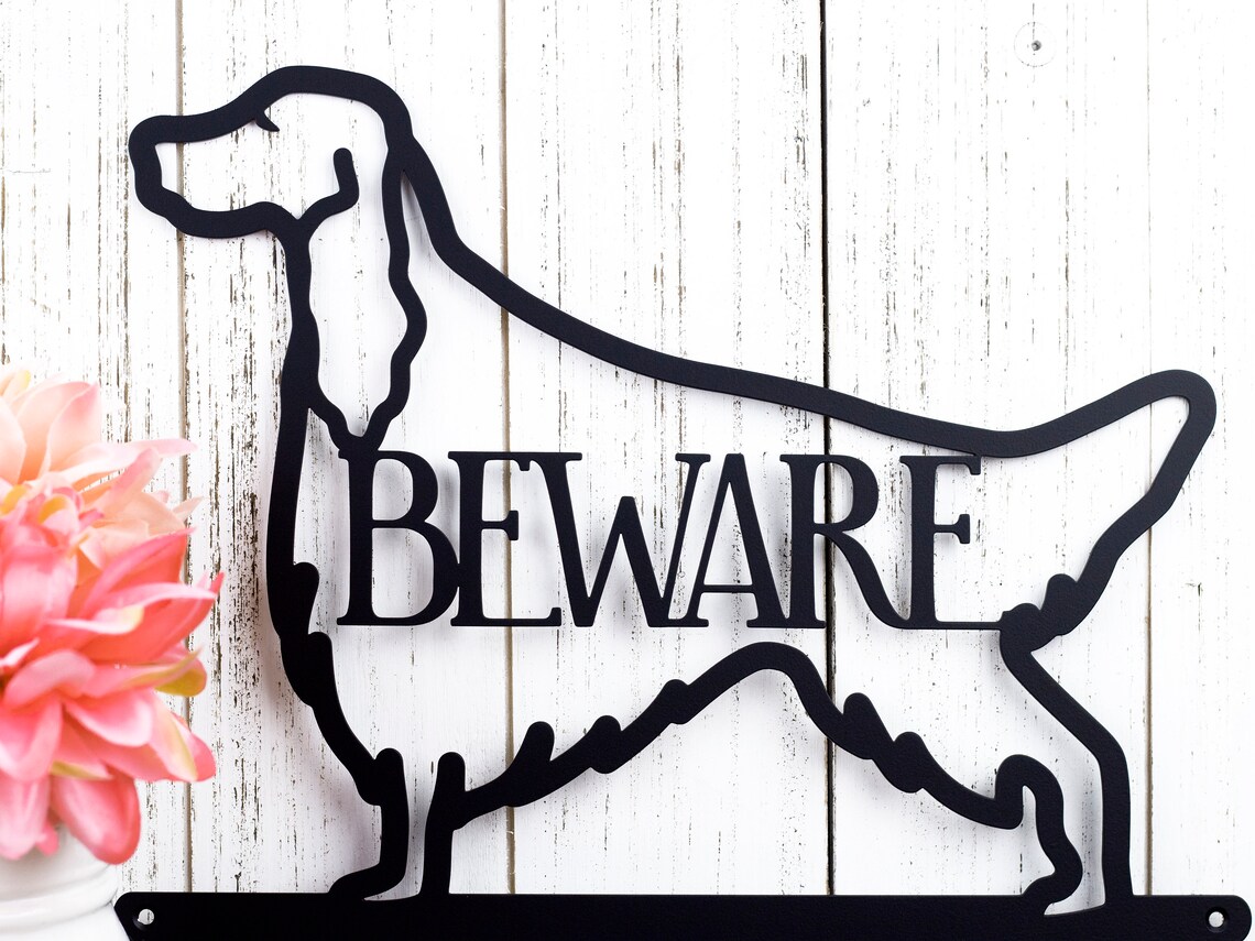 Irish Setter Metal Wall Art Red Setter Setter Dog Sign - Etsy