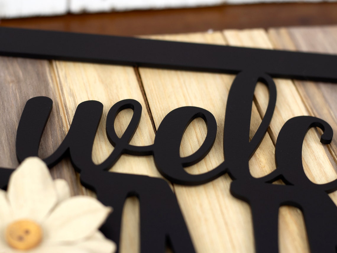 Custom House Welcome Sign Home Name Metal Sign Custom Sign - Etsy