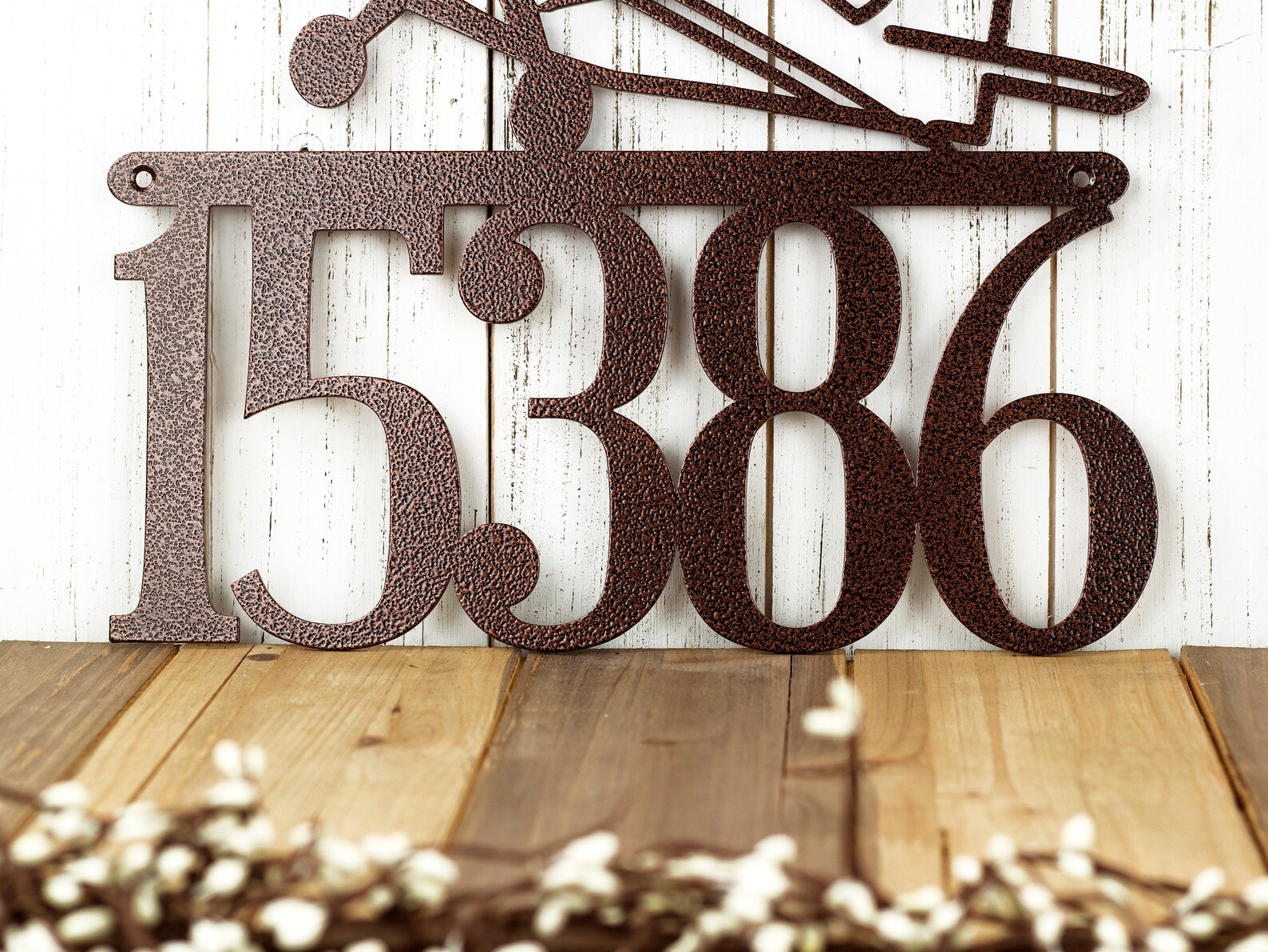 Airplane House Number Metal Sign Aviation Metal Wall Art - Etsy