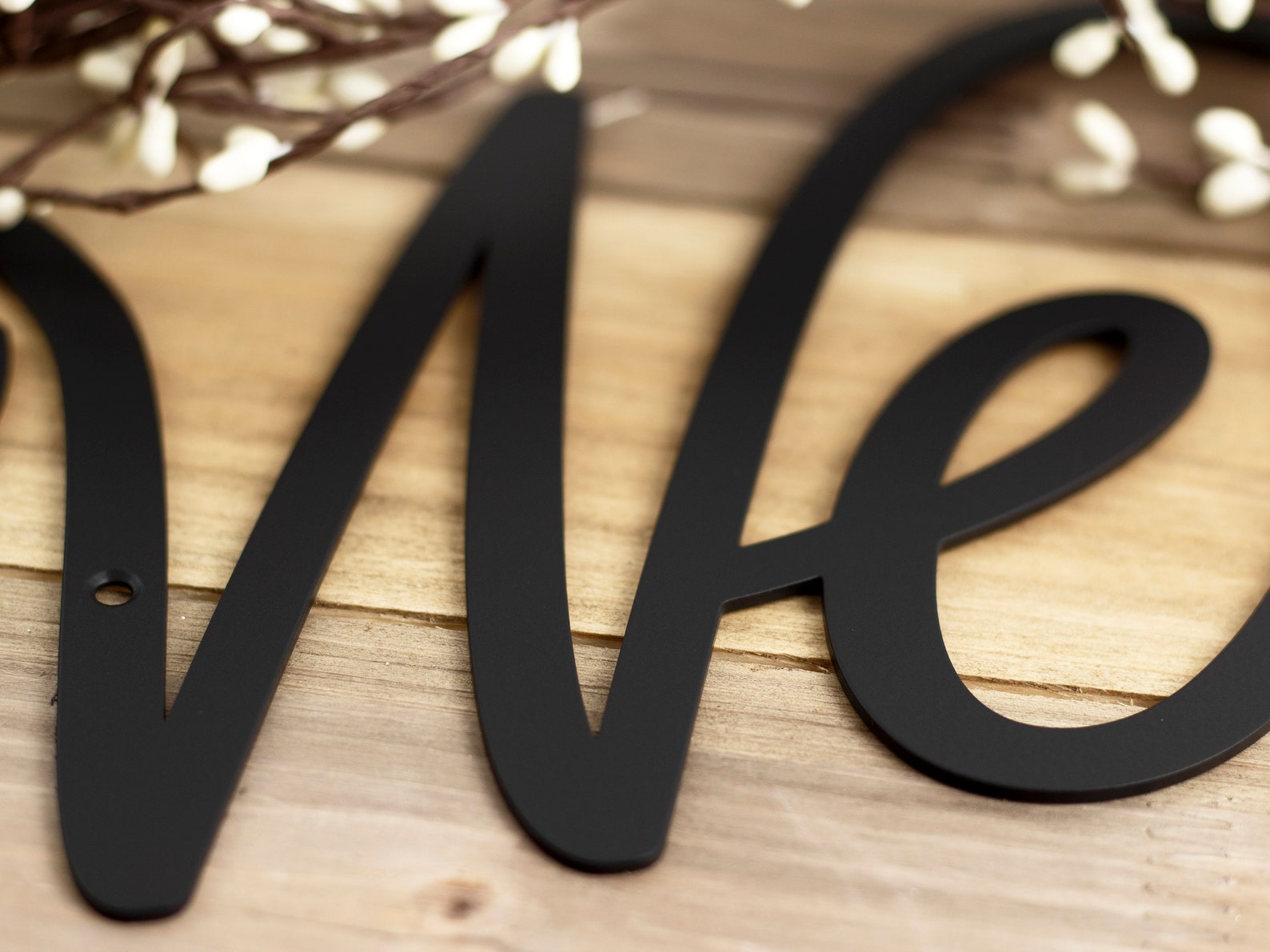 Horizontal Welcome Sign Metal Sign Outdoors Deck Welcome - Etsy