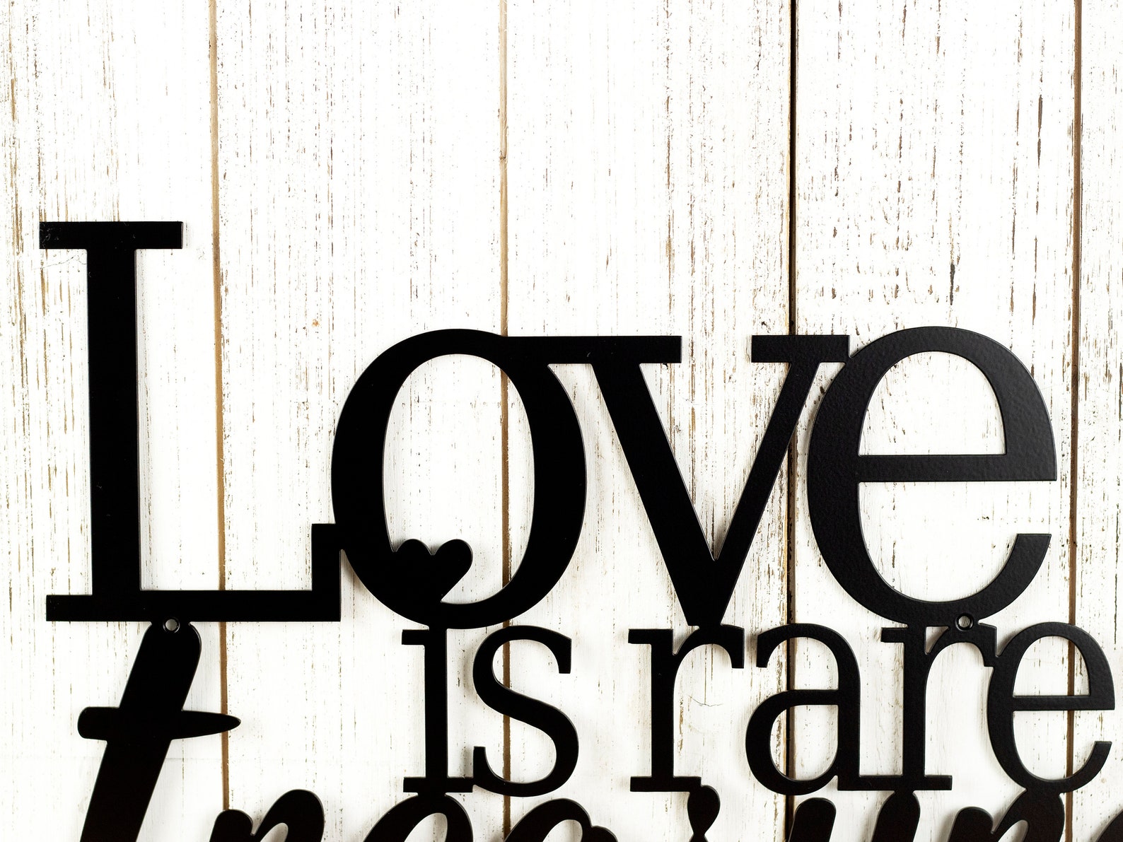 Metal Love Sign Love Quote Metal Wall Art Inspirational - Etsy