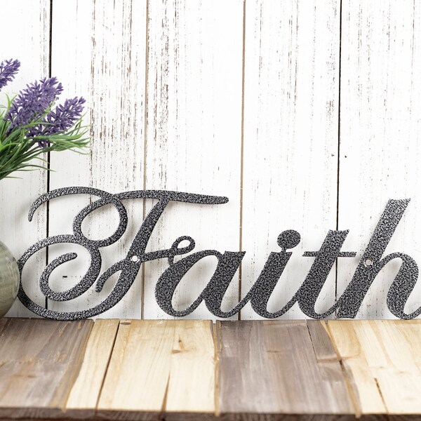 Faith Sign - Etsy