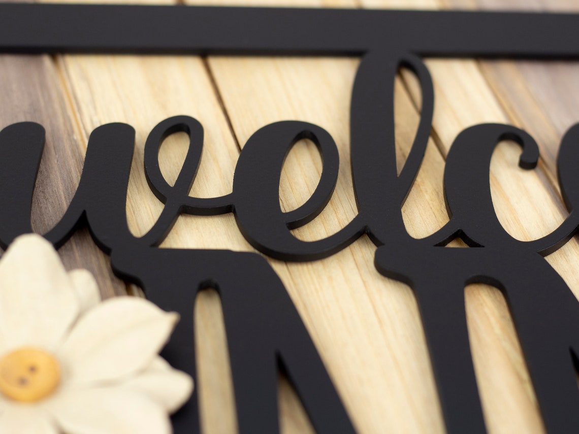 Custom House Welcome Sign Home Name Metal Sign Custom Sign | Etsy