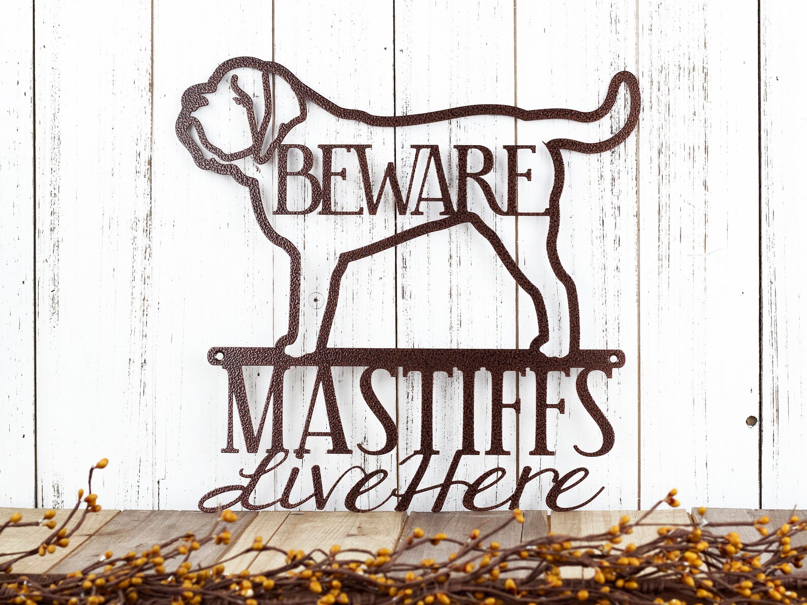 English Mastiff Metal Sign Metal Wall Art Metal Wall Decor - Etsy