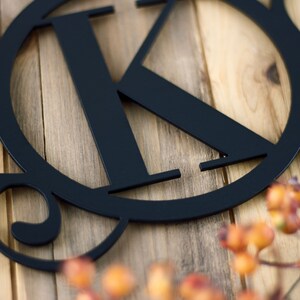 Monogram Metal Sign, Custom Sign, Monogrammed Sign, Wedding Gift ...