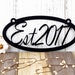Custom Welcome Home Established Sign Personalized Sig - Etsy Canada