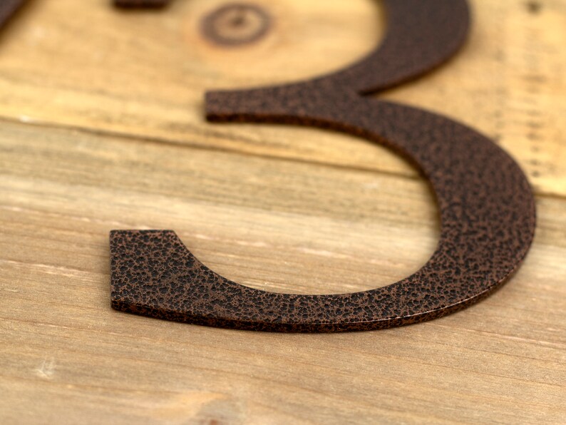 Nautical House Number With Anchor Metal Address Plaque - Etsy