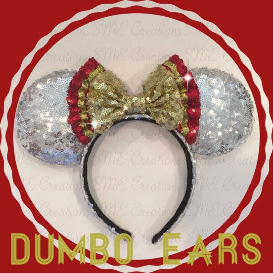 Dumbo Minnie Ears - Etsy