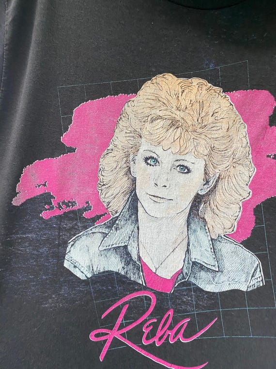 Rare 1989 Reba McEntire World Tour Shirt - Gem