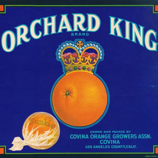 Orange Crate Labels - Etsy