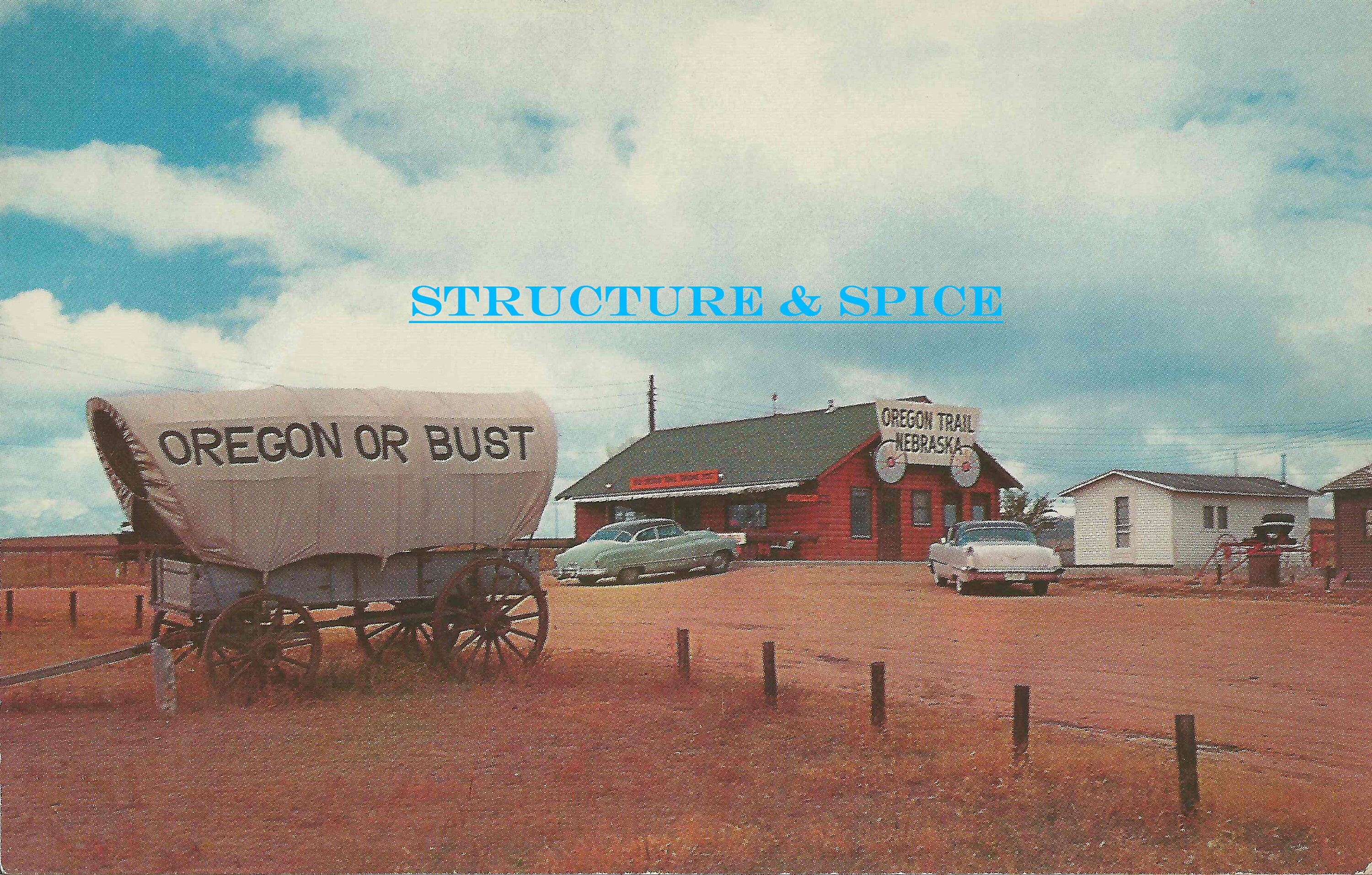 Oregon: DIGITAL Library Vintage Postcard of the Oregon Trail and the ...