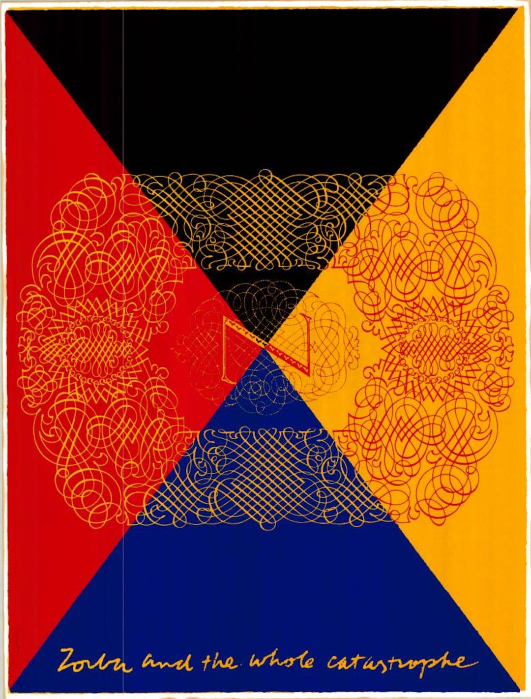 Zorba and the Whole Catastrophe – Bold, Psychedelic Poster Design by ...
