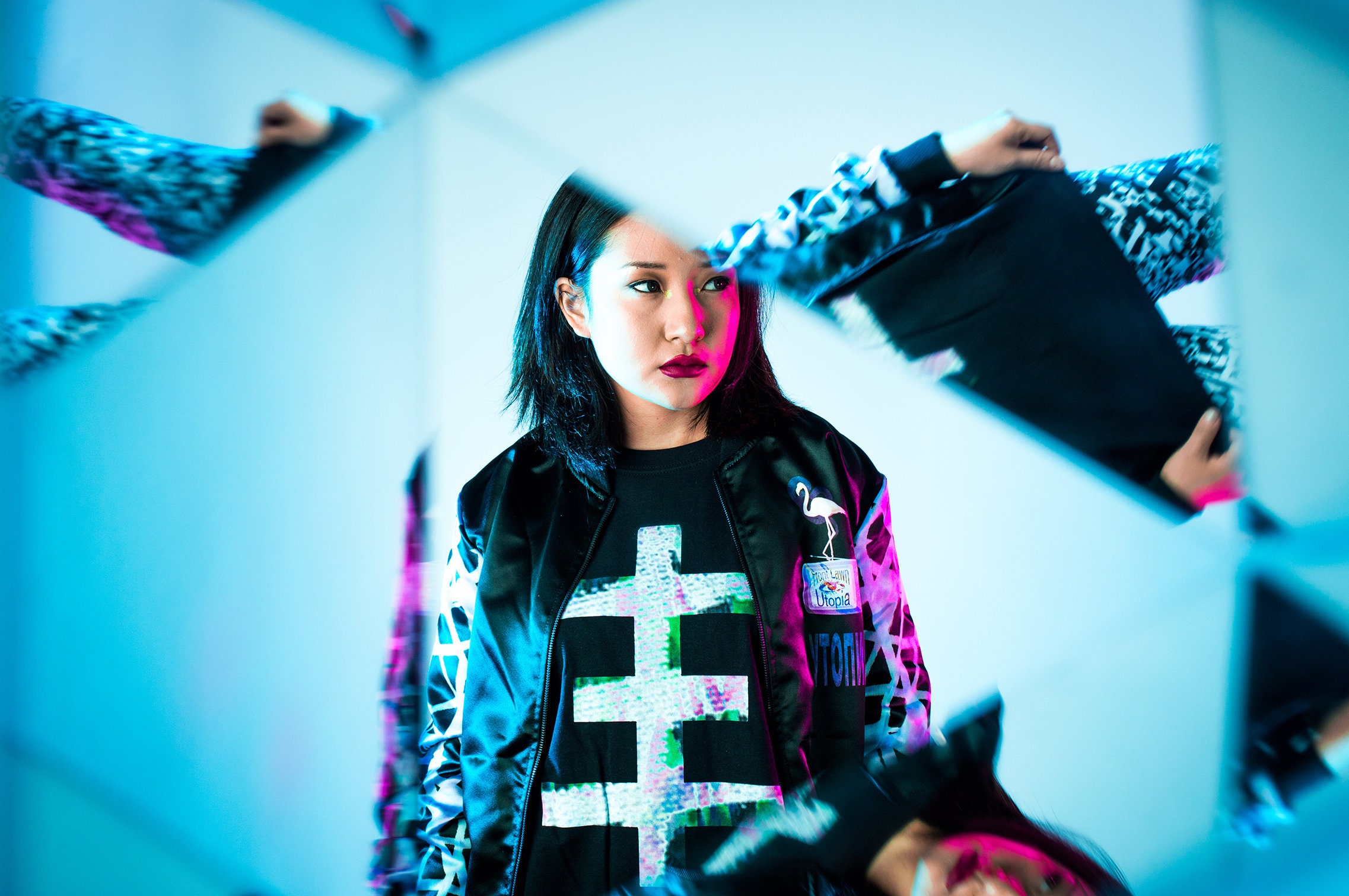 MOON DUO Bomber Jacket - Etsy