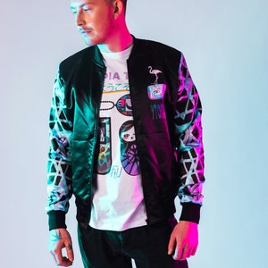 MOON DUO Bomber Jacket - Etsy