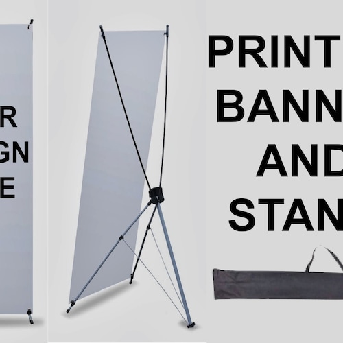 Custom X-stand Banners - Etsy