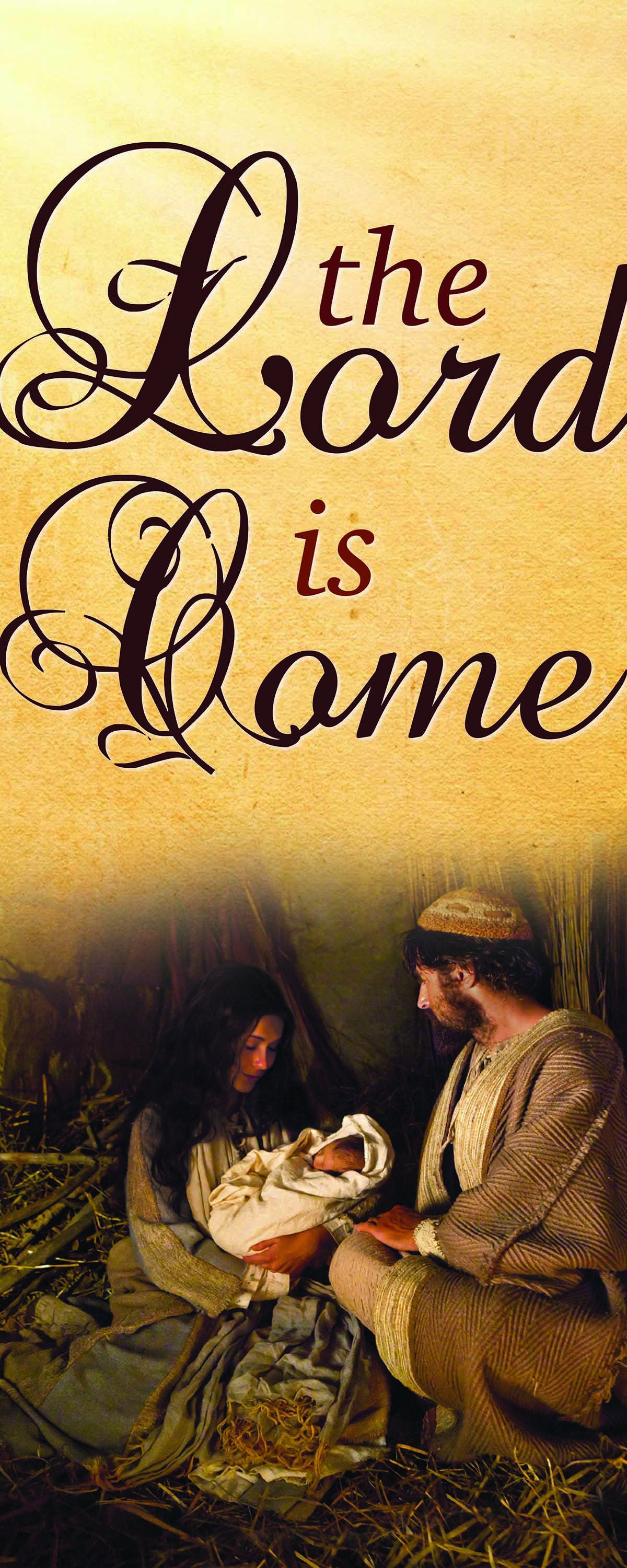 Religious Christmas Banner: Church Vinyl Decor (24x60 Inches) - Etsy