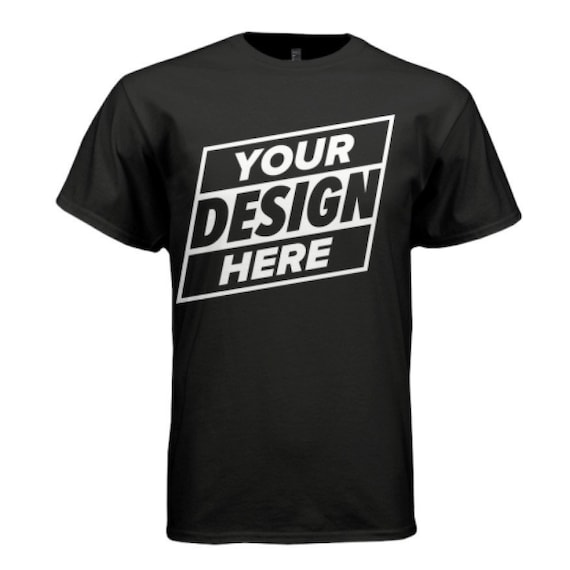 Custom T Shirt Printing. Send Us Your Image/logo and We Will - Etsy