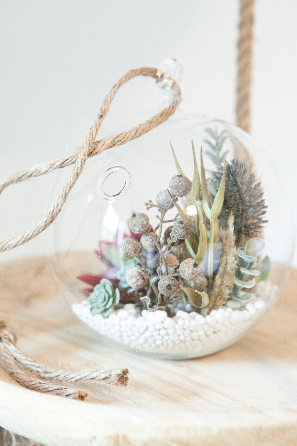 GLASS ONLY: 6 Round Glass Terrarium Glass Orb Terrarium, Gift ...