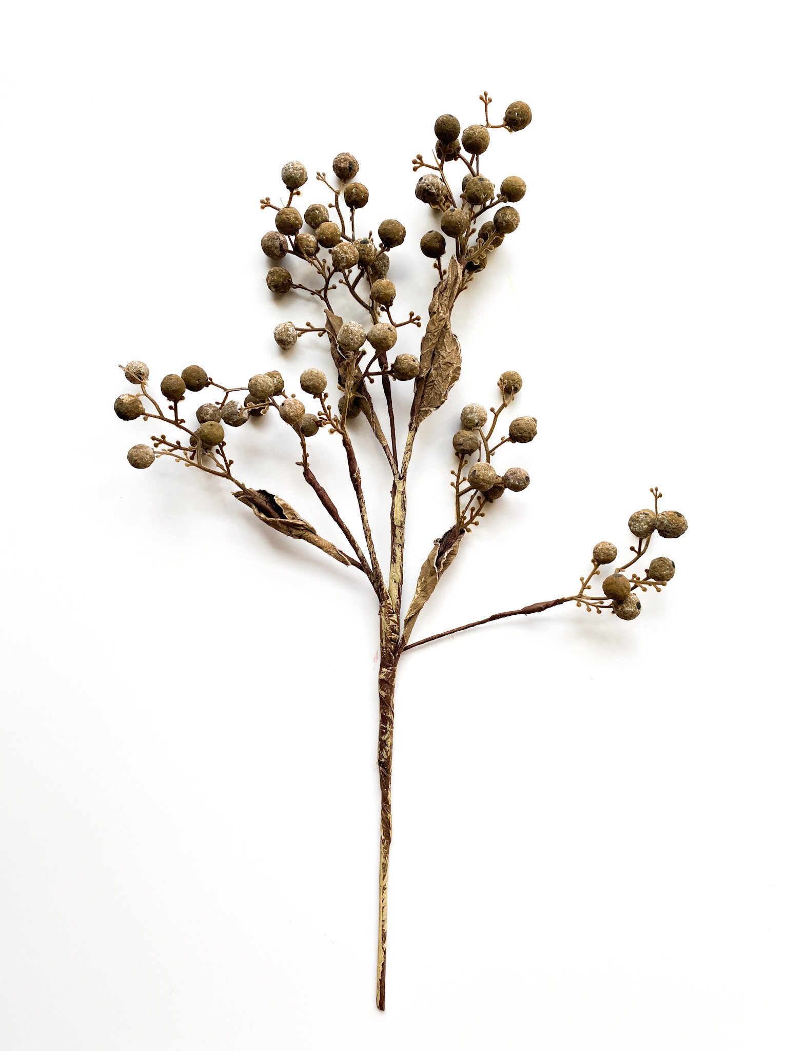 Artificial Dry Look Berry Stem in Red Red Berries Artificial Berries ...