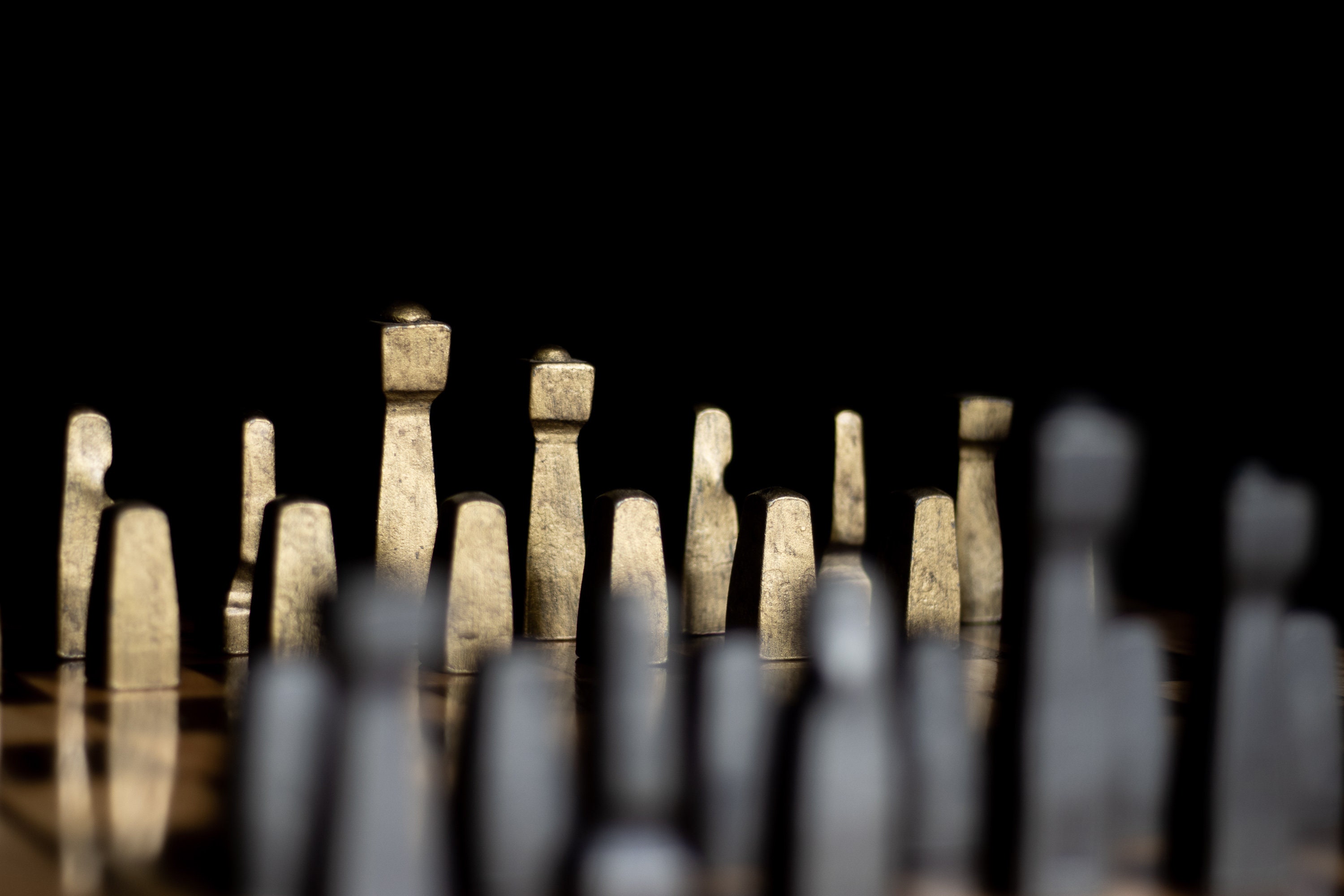 Steel Chess Set Chess Set Unique Chess Pieces Modern Chess - Etsy UK