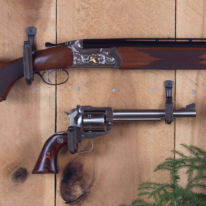 Rifle Hanger Rifle Hooks Gun Hooks Rifle Wall Rack Rifle | Etsy