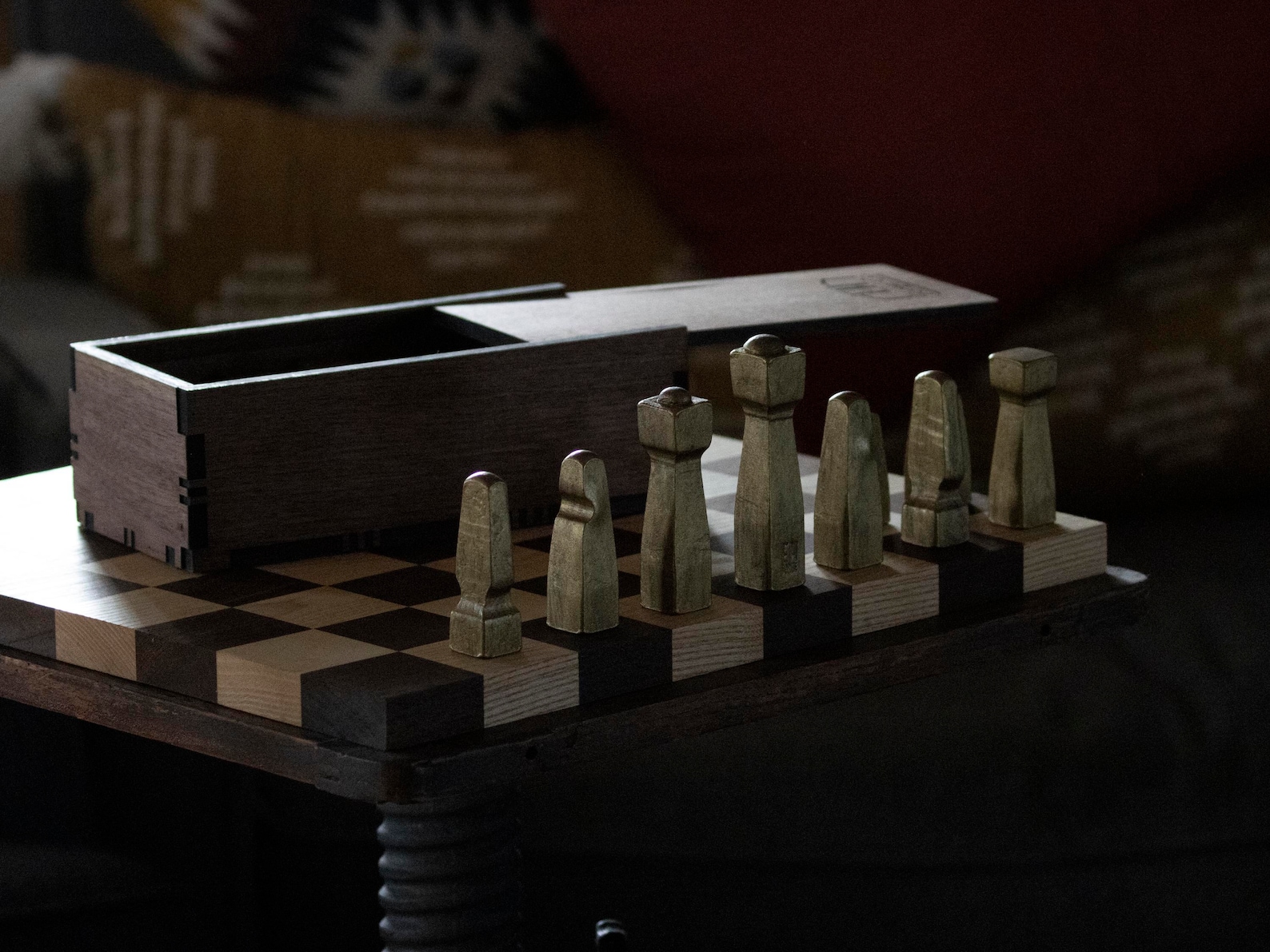 Steel Chess Set Chess Set Unique Chess Pieces Modern Chess | Etsy Canada