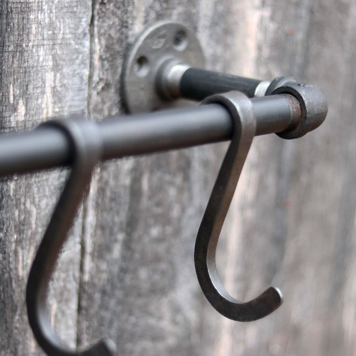 Metal S Hook Plumbing Pipe Rack Pot Rack Hooks Industrial - Etsy