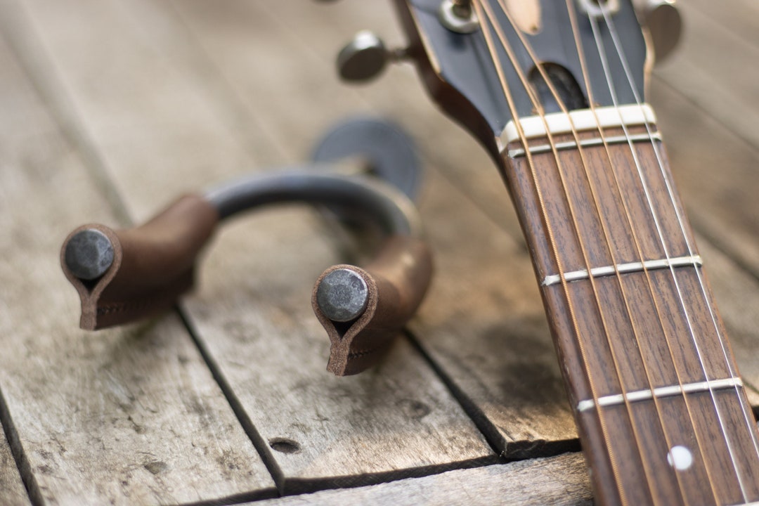 Rustic Guitar Stand, Guitar Hanger, Guitar Hook, Guitar Wall Mount ...