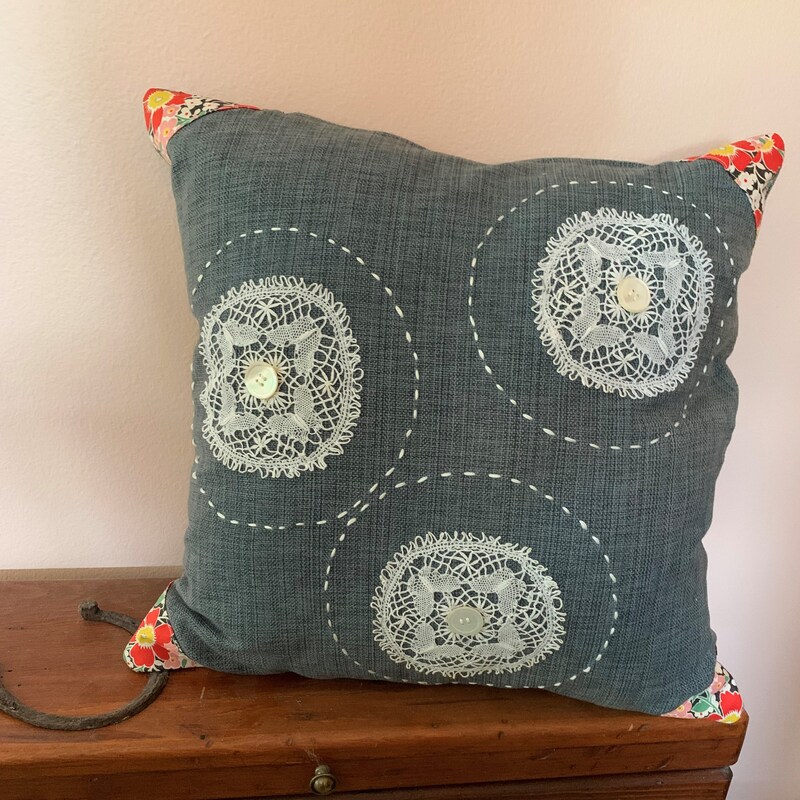 Doily Pillow - Etsy