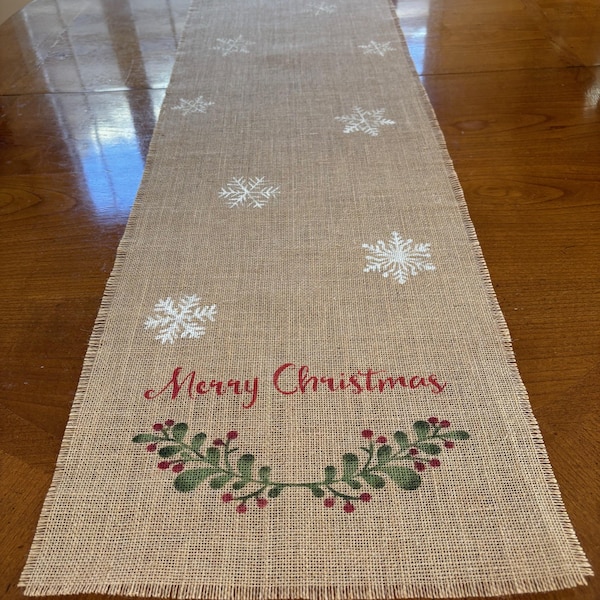 Hand Painted Runner - Etsy