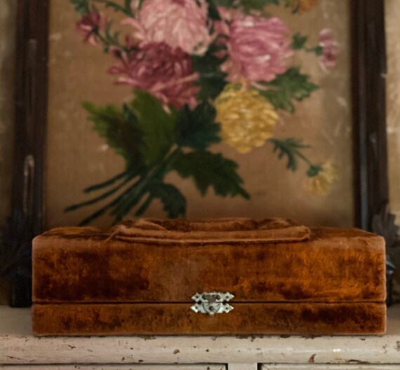Antique velvet box - Gem