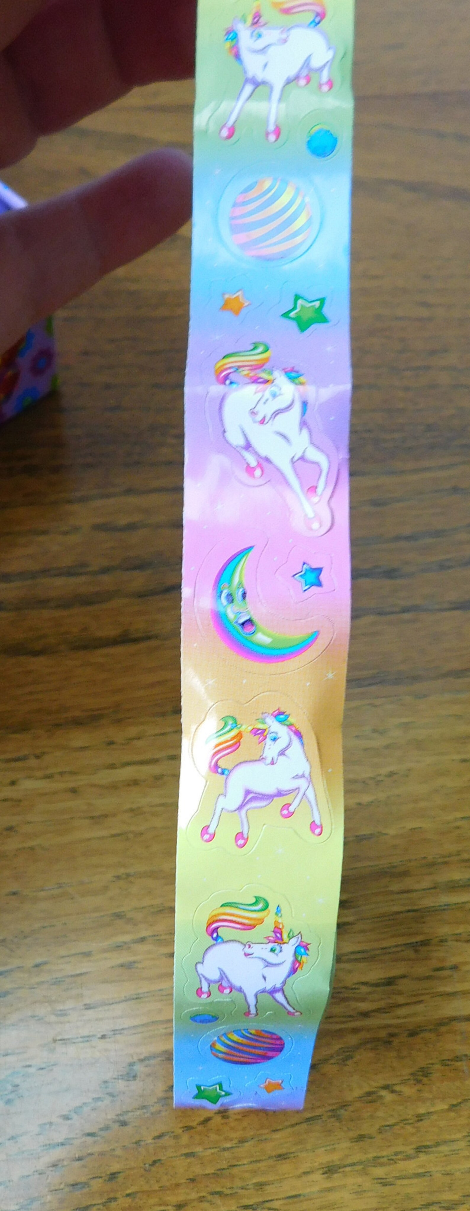 RARE vintage LISA FRANK box of Stickers Sheets Rolls | Etsy