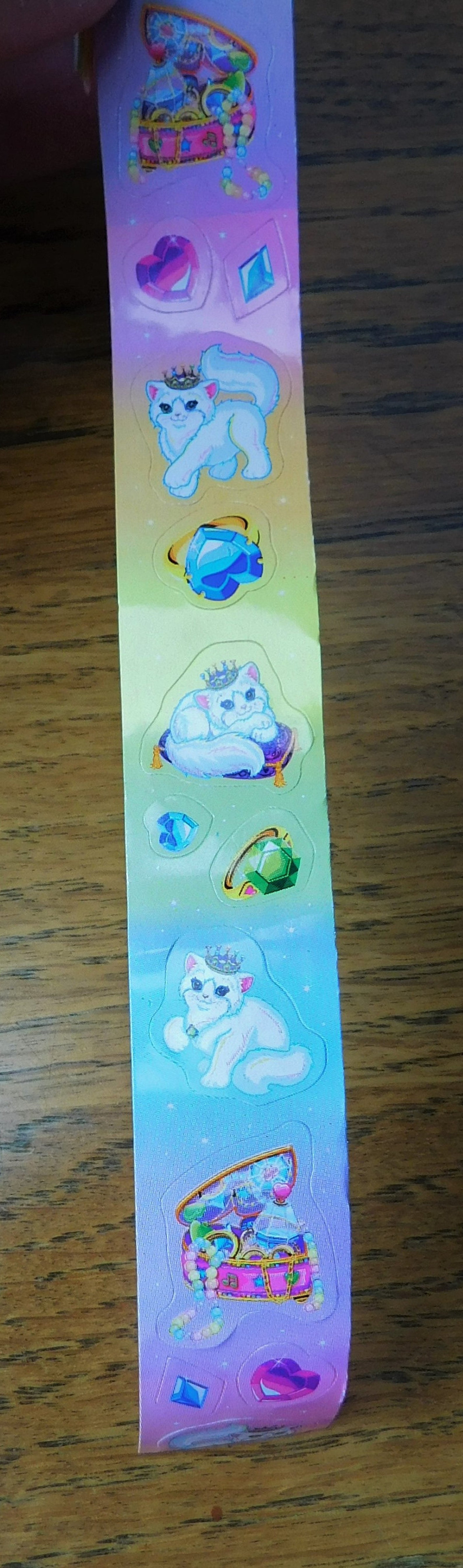 RARE vintage LISA FRANK box of Stickers Sheets Rolls | Etsy