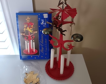 Vintage Swedish Angel Chimes Christmas Angel Chimes Candle Angel Chimes ...