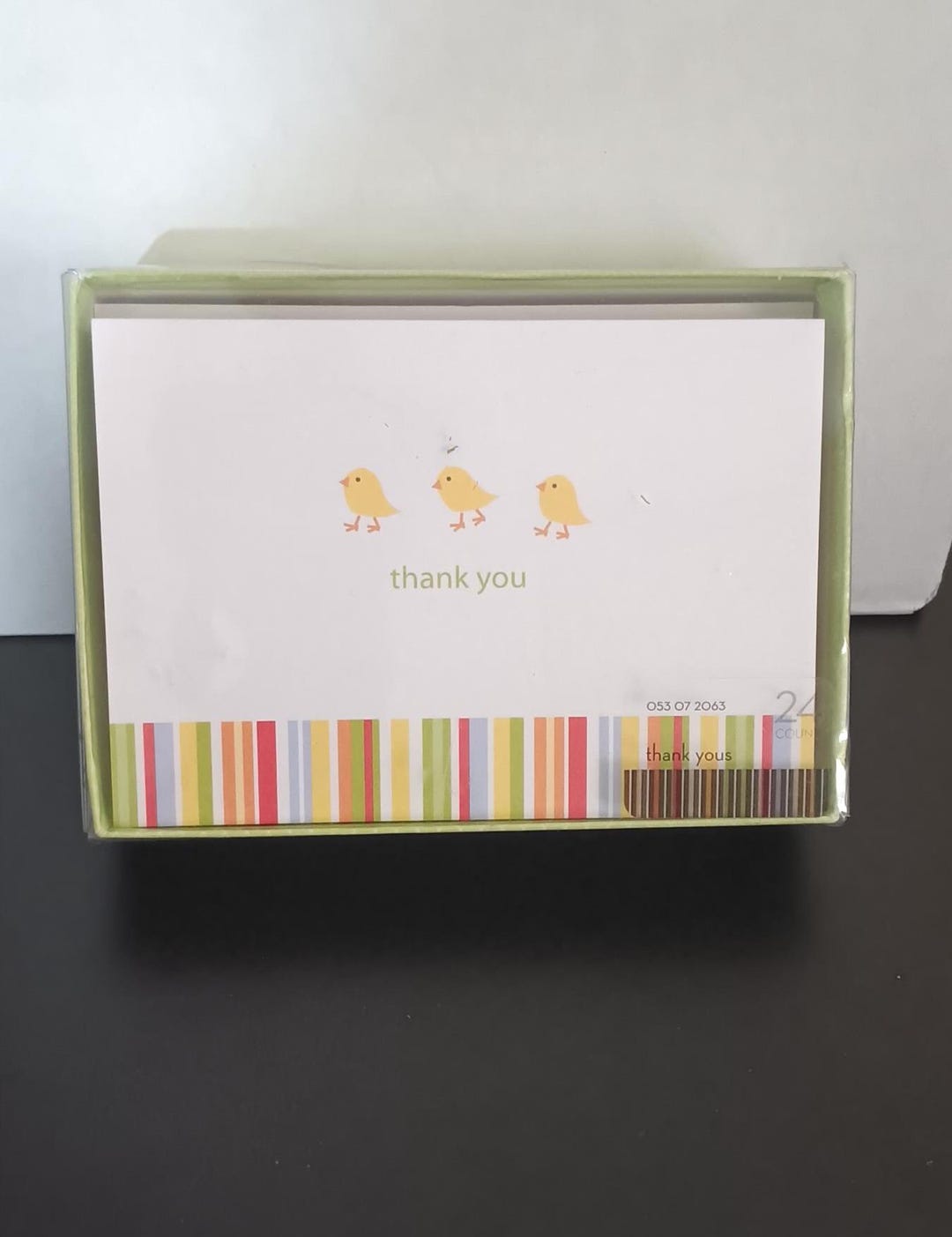 Vtg THANK YOU CARDS Boxed Set of 24 - Etsy