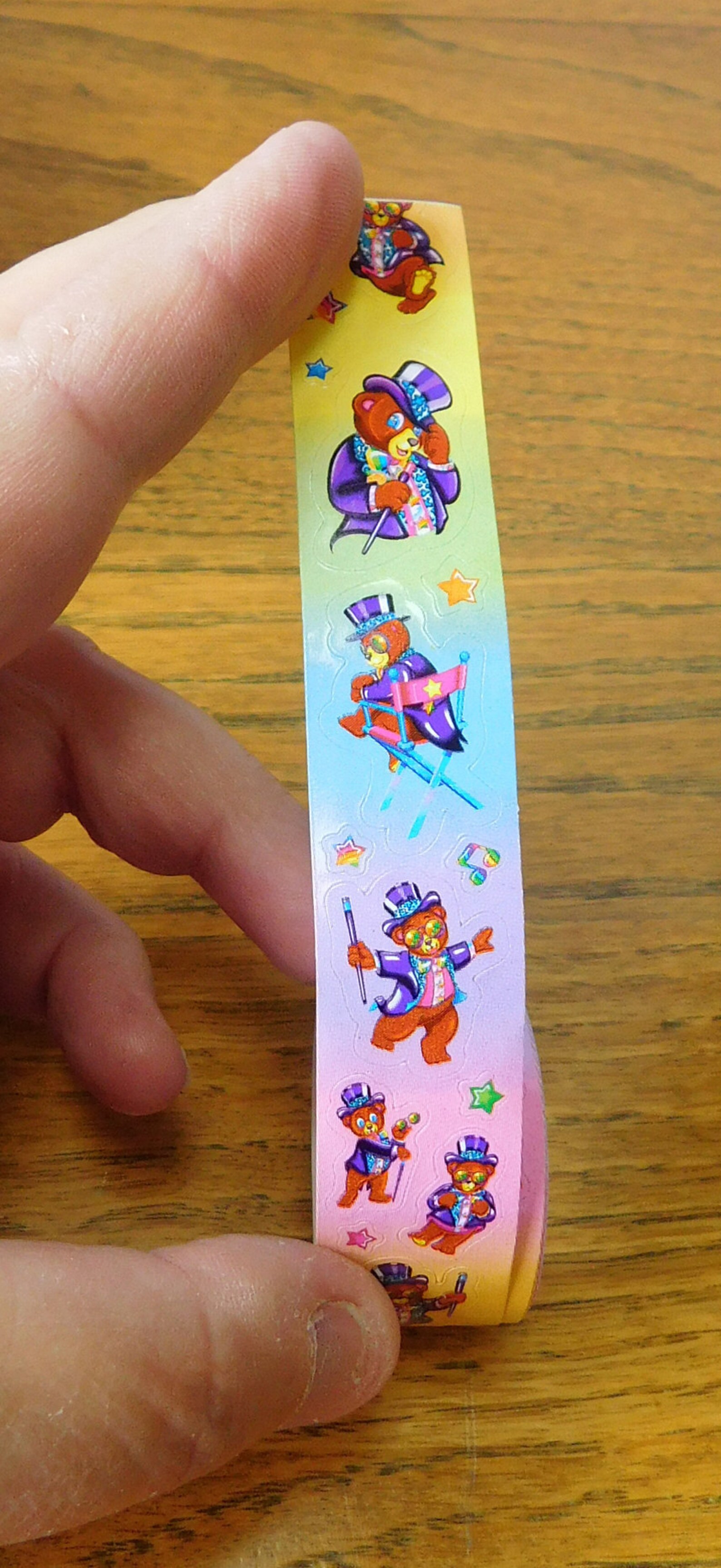 RARE vintage LISA FRANK box of Stickers Sheets Rolls | Etsy