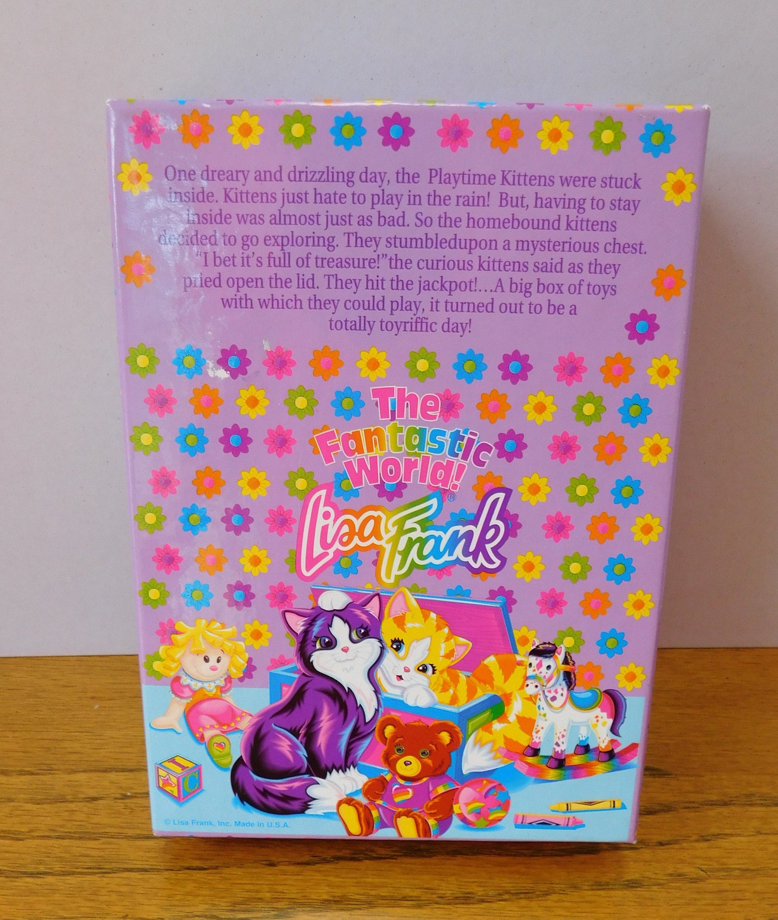 RARE vintage LISA FRANK box of Stickers Sheets Rolls | Etsy