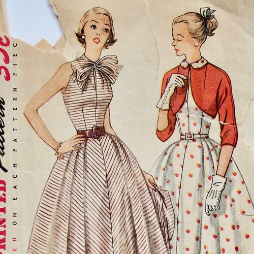 1 Vintage Simplicity Dress Pattern - Etsy